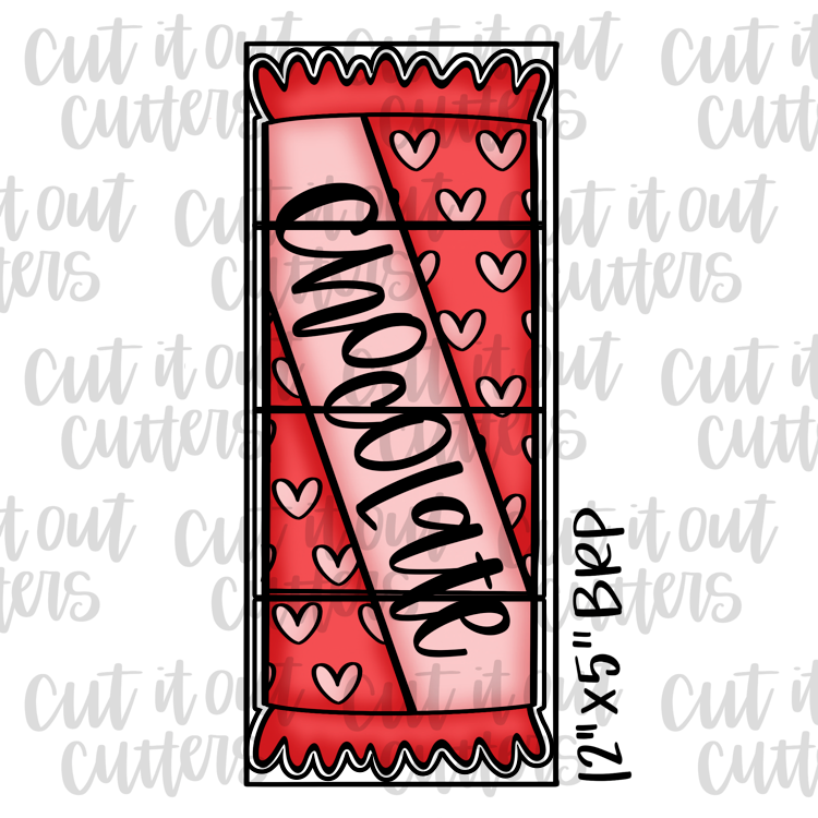 Build Chocolate Bar Cookie Cutter Set – Cut It Out Cutters