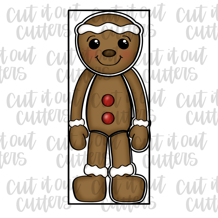 Build A Gingy 12 x 5 Cookie Cutter Set – Cut It Out Cutters