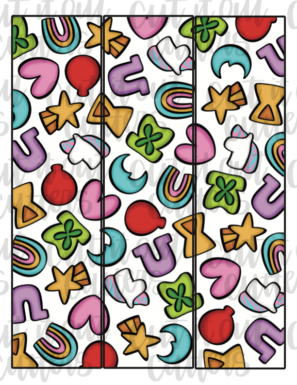 Charm Backer - 2.5" x 10" Box Backer - Digital Download – Cut It Out ...