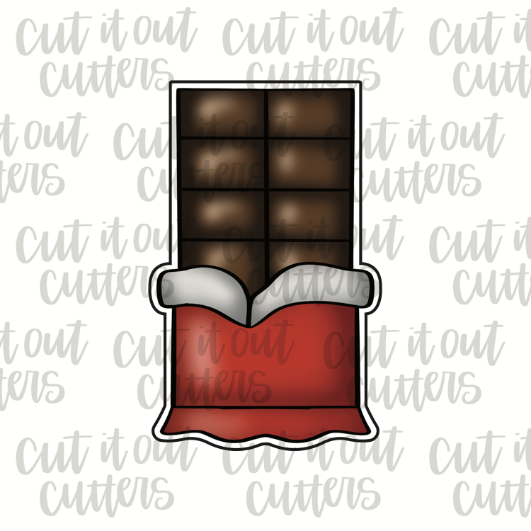 Chocolate Bar Cookie Cutter – Cut It Out Cutters