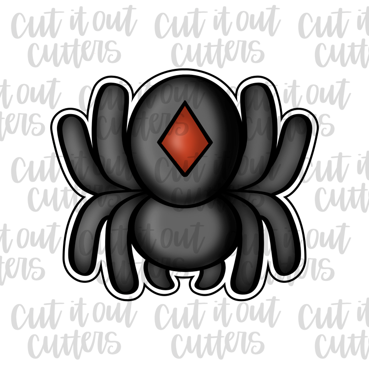 Chunky Spider Cookie Cutter – Cut It Out Cutters