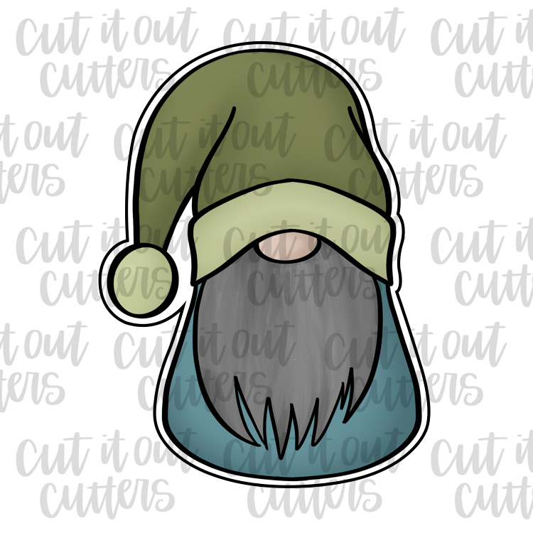 Droopy Gnome Cookie Cutter – Cut It Out Cutters