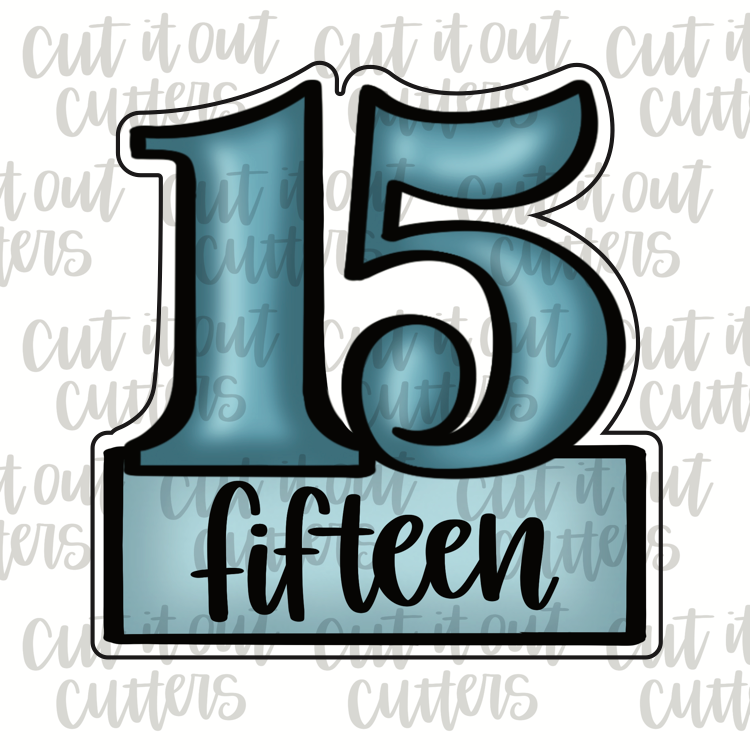 Fancy 15 Plaque Cookie Cutter – Cut It Out Cutters