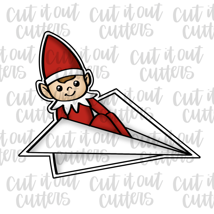 Flying Elf Cookie Cutter – Cut It Out Cutters