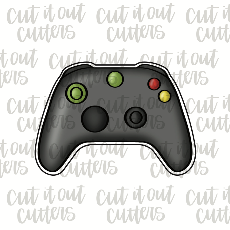Game Controller Cookie Cutter – Cut It Out Cutters