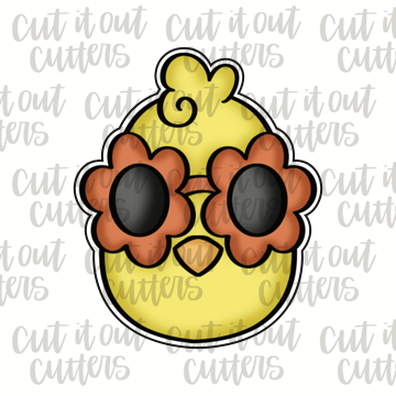 Groovy Chicky Cookie Cutter – Cut It Out Cutters