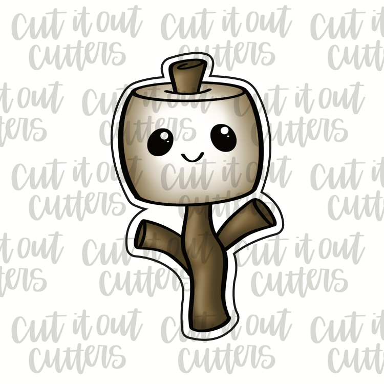 Happy Marshmallow Cookie Cutter – Cut It Out Cutters