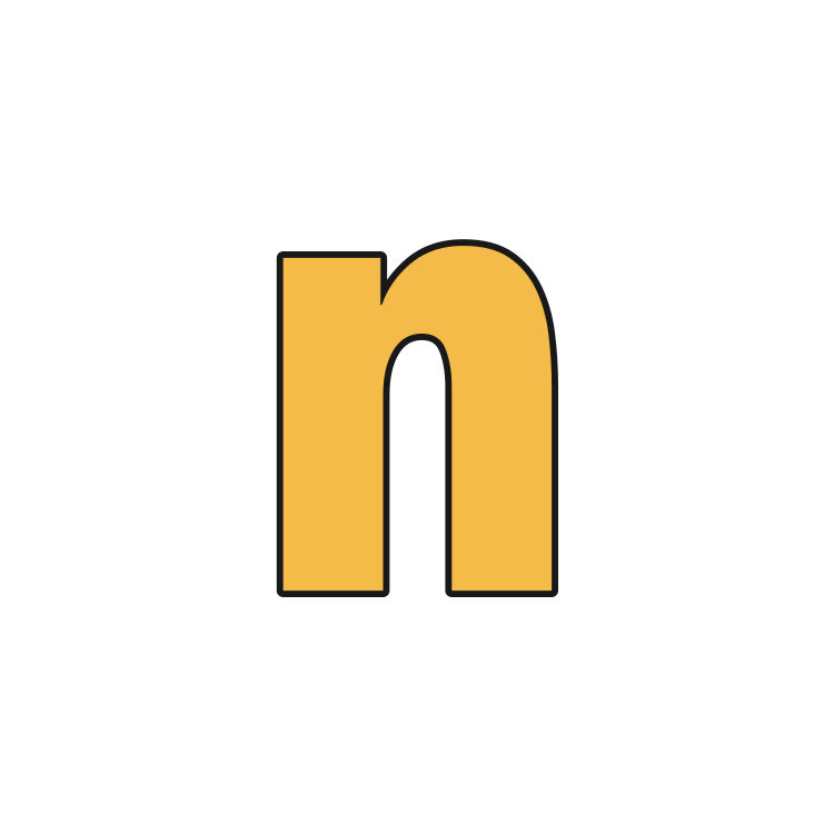 Block Letter Lowercase n Cookie Cutter – Cut It Out Cutters