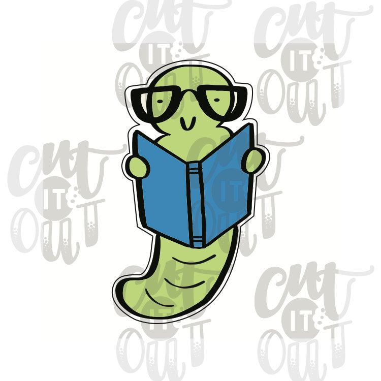 Bookworm Cookie Cutter – Cut It Out Cutters