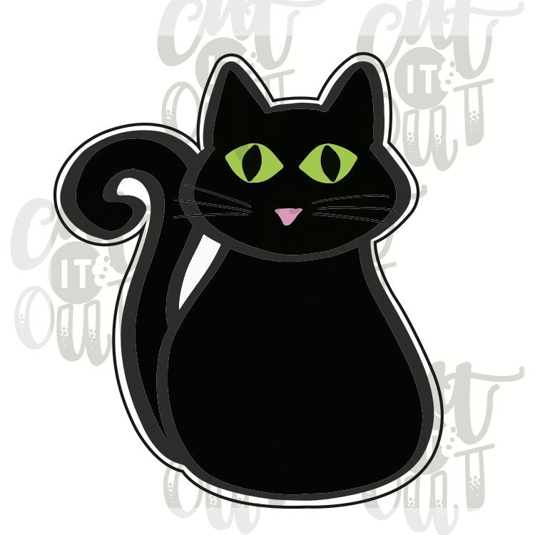 Fat Cat Cookie Cutter – Cut It Out Cutters