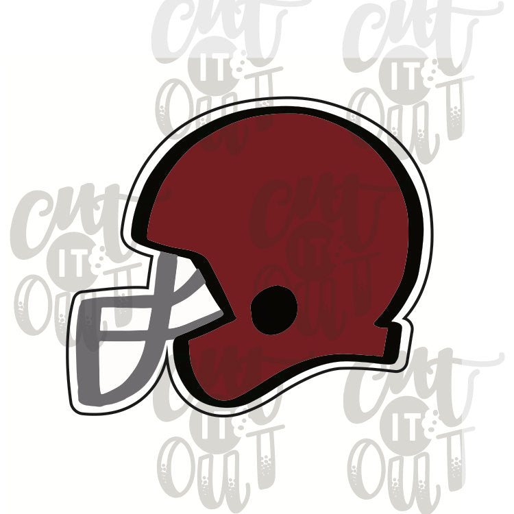 Helmet Cookie Cutter – Cut It Out Cutters