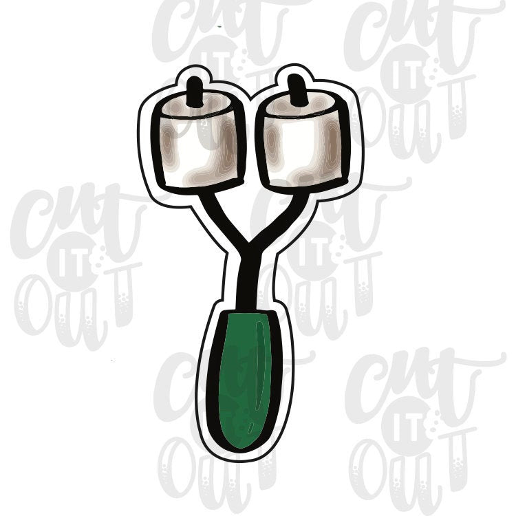 Marshmallow Roaster Cookie Cutter – Cut It Out Cutters