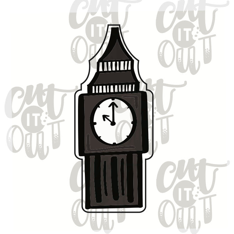 Clock Tower Cookie Cutter – Cut It Out Cutters