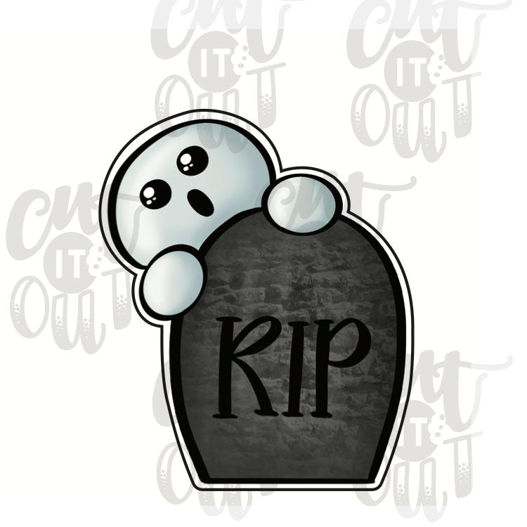 RIP Ghost Cookie Cutter – Cut It Out Cutters