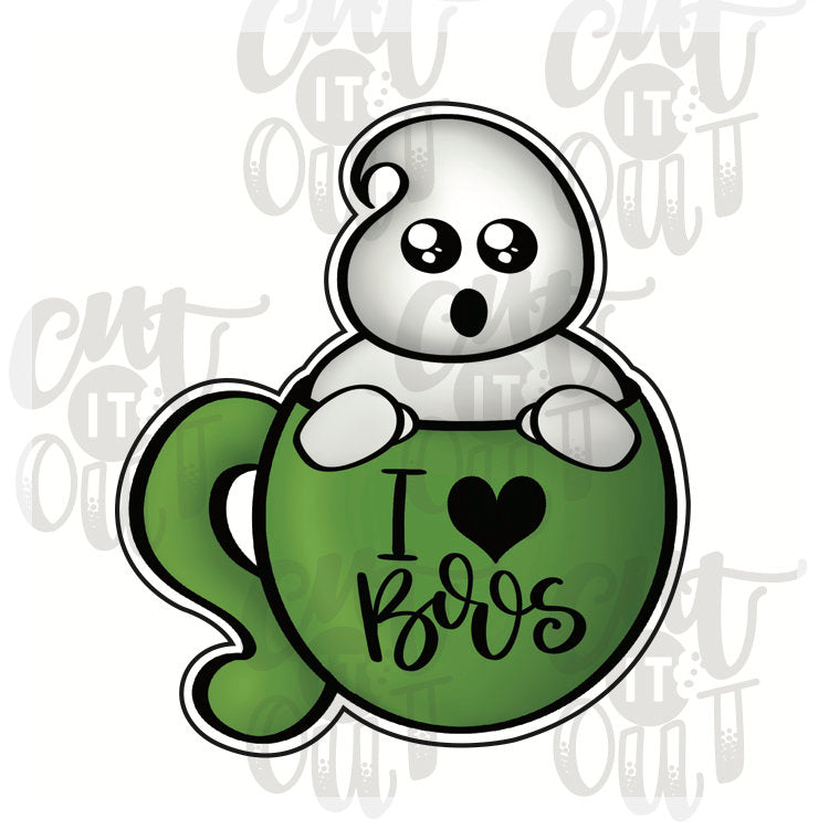 Boosey Ghost Mug – Cut It Out Cutters