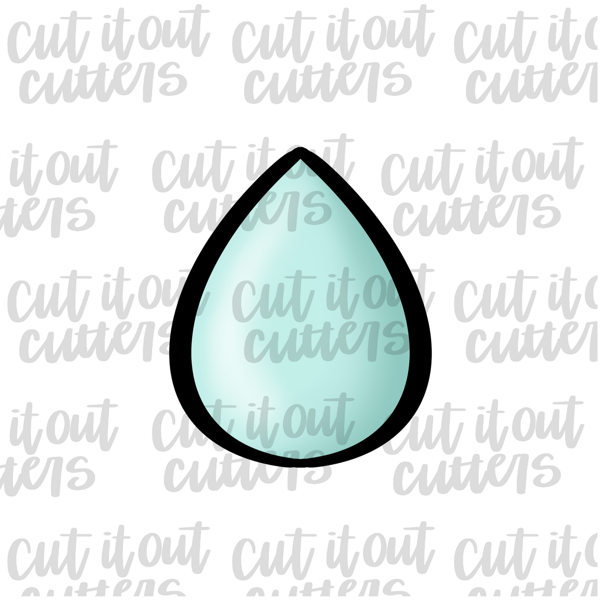 Raindrop Cookie Cutter – Cut It Out Cutters