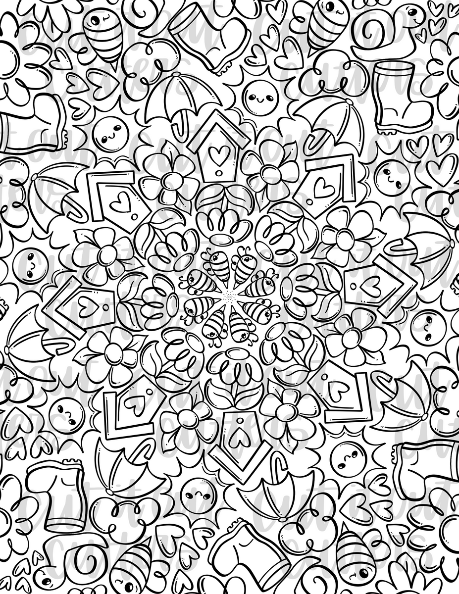 Spring Color Sheet 2021 - Digital Download – Cut It Out Cutters