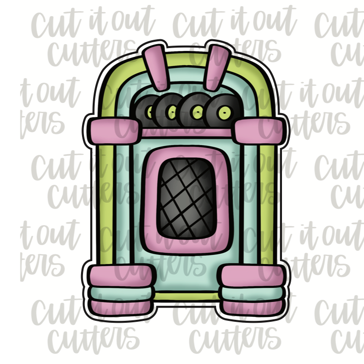 Jukebox Cookie Cutter – Cut It Out Cutters