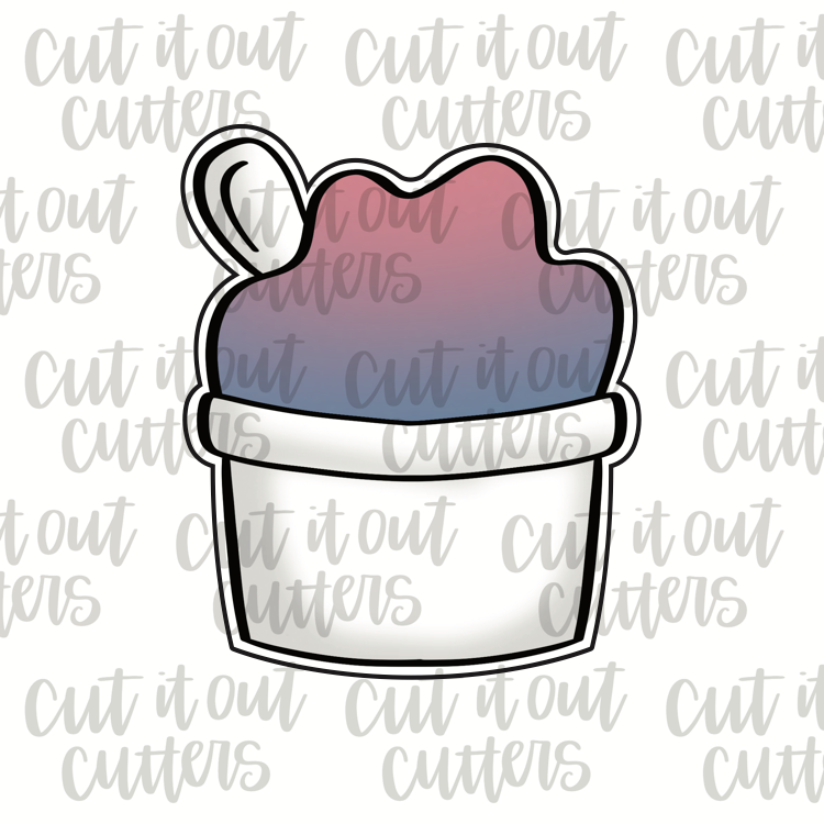Jumbo Snow Cone Cookie Cutter – Cut It Out Cutters
