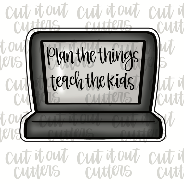 Laptop Cookie Cutter – Cut It Out Cutters
