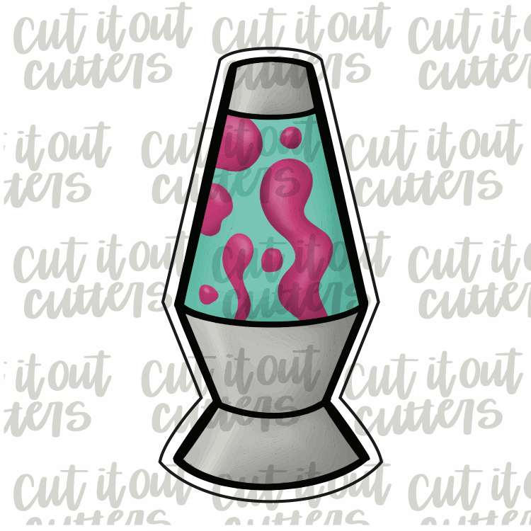 Lava Lamp Cookie Cutter – Cut It Out Cutters