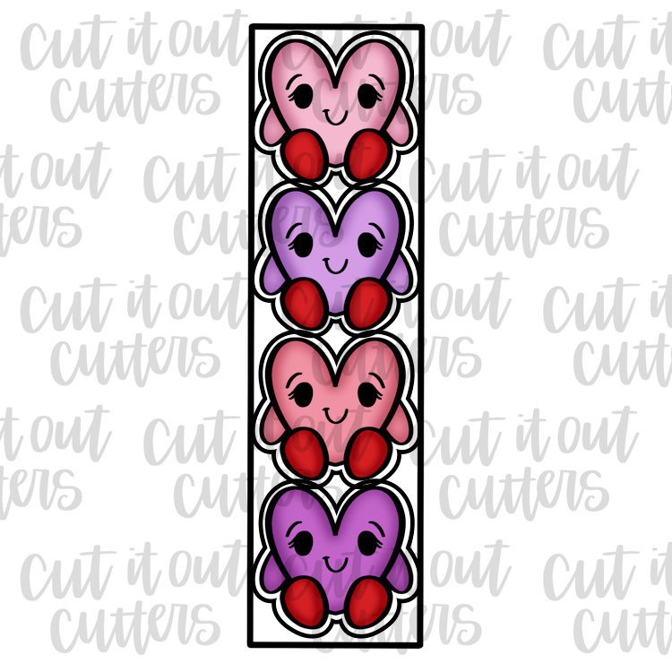 Lil Heart Guy Cookie Cutter – Cut It Out Cutters