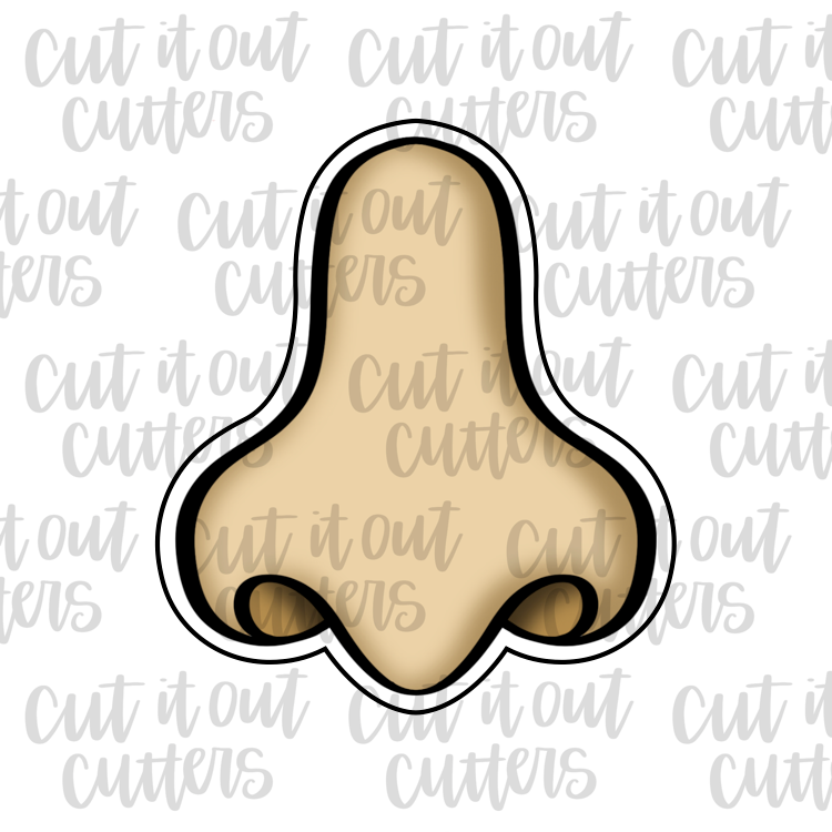 Nose Cookie Cutter – Cut It Out Cutters