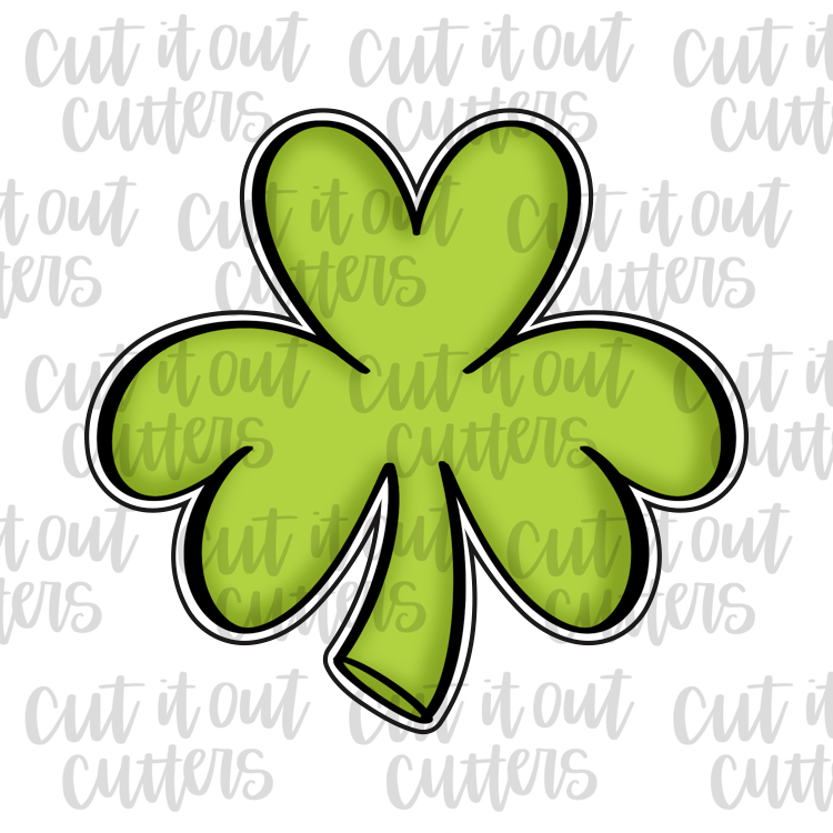 Perfect Clover Cookie Cutter – Cut It Out Cutters