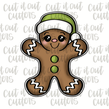 Perfect Gingy Man Cookie Cutter – Cut It Out Cutters