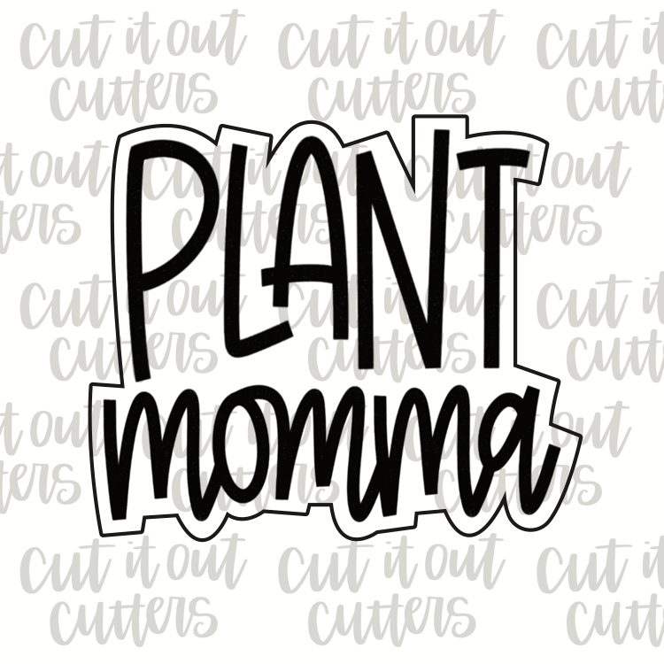 Plant Momma Cookie Cutter – Cut It Out Cutters
