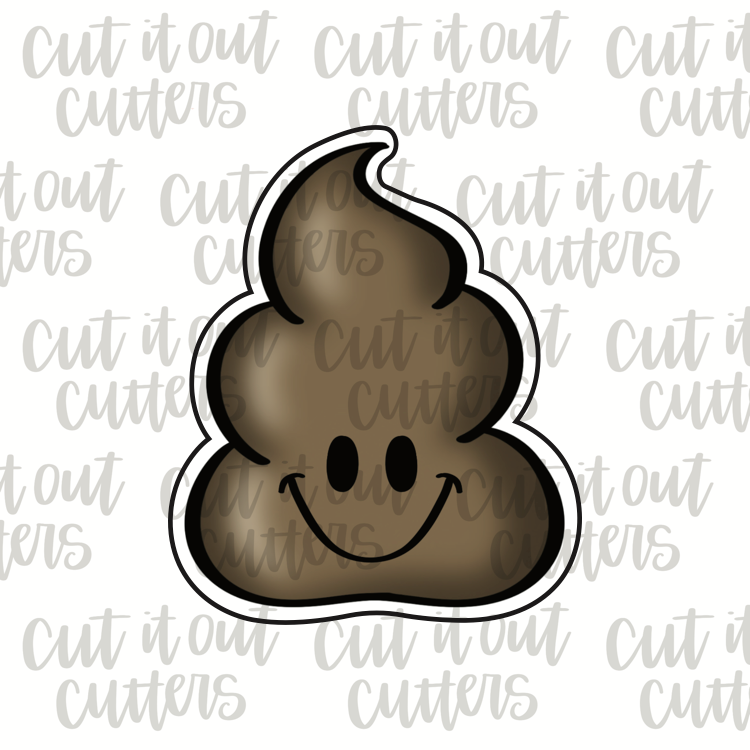 Poop Cookie Cutter – Cut It Out Cutters