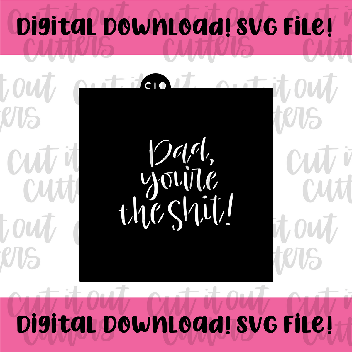 DIGITAL DOWNLOAD SVG File for Poo Set Stencil – Cut It Out Cutters