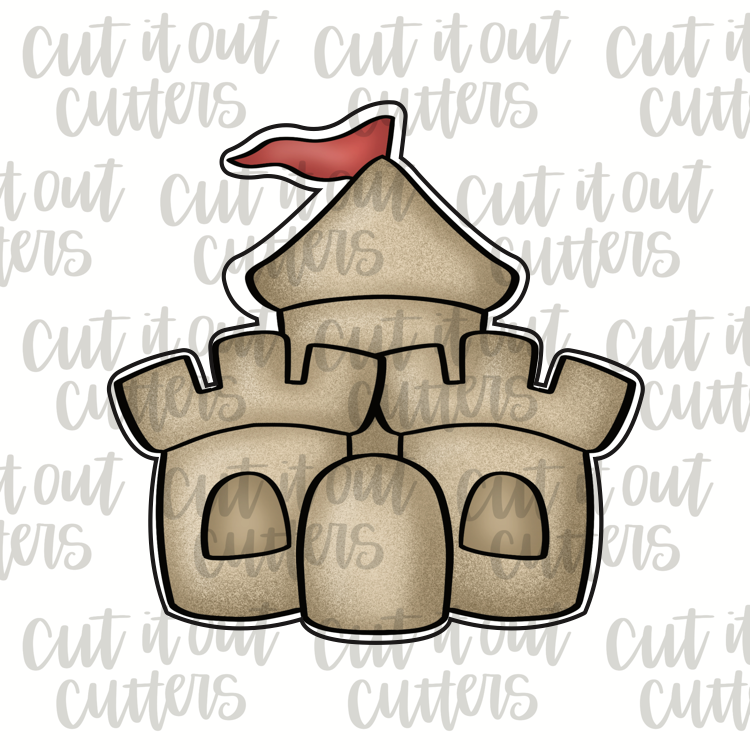 Animated Sand Castle