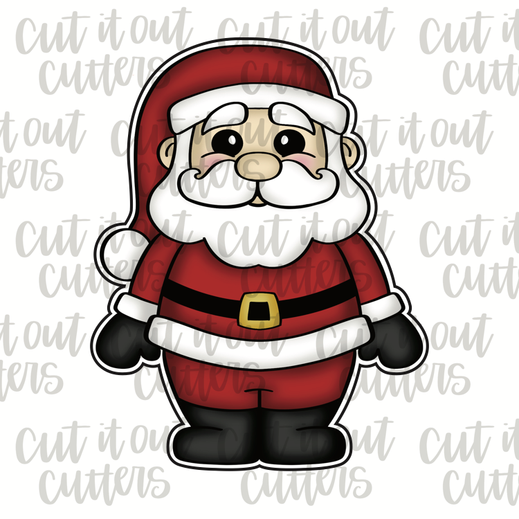 Santa Claus 2021 Cookie Cutter – Cut It Out Cutters