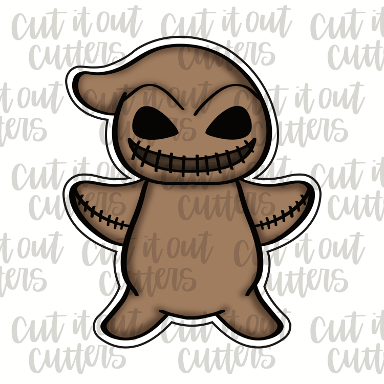 Scary Boogey Man Cookie Cutter – Cut It Out Cutters
