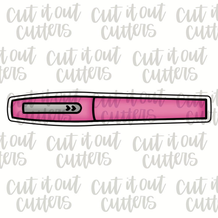 Skinny Marker Pen Cookie Cutter – Cut It Out Cutters