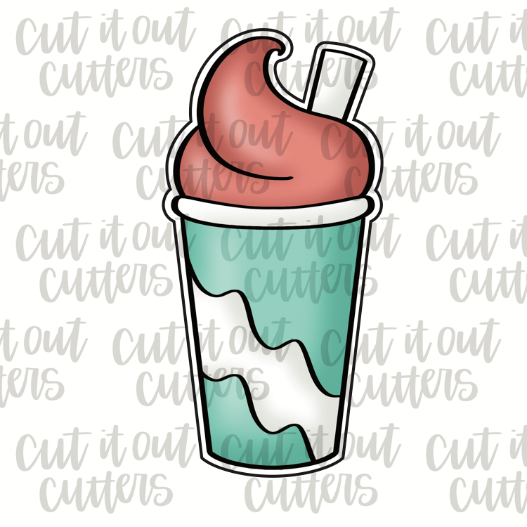 Slush Cookie Cutter – Cut It Out Cutters