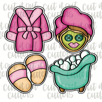 Spa Minis Cookie Cutter Set – Cut It Out Cutters