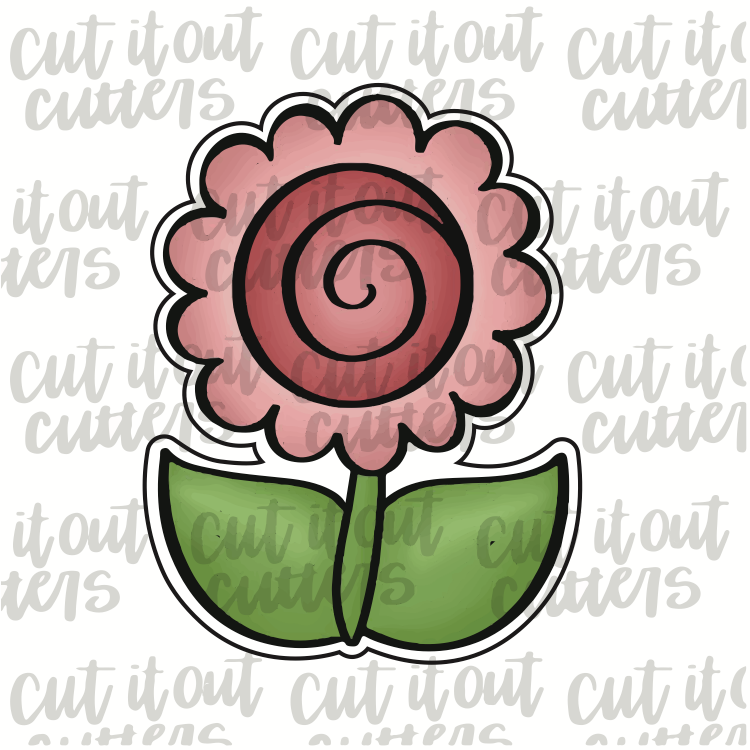 Spring Flower Cookie Cutter – Cut It Out Cutters