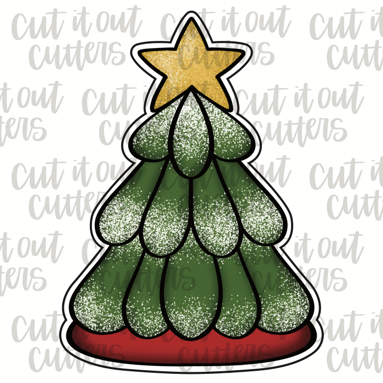 Sugar Tree Cookie Cutter – Cut It Out Cutters
