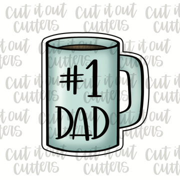 Tall Coffee Mug Cookie Cutter – Cut It Out Cutters