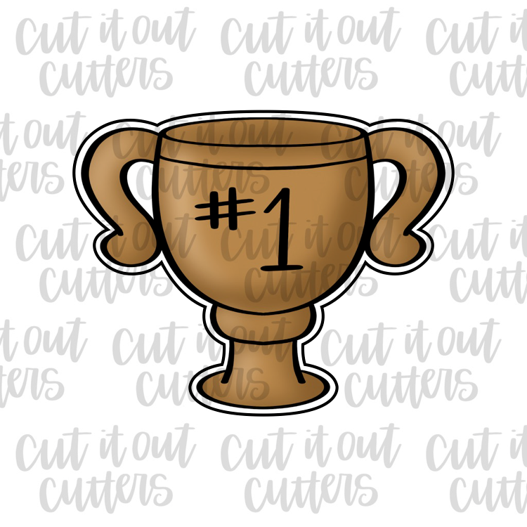 Trophy Cookie Cutter – Cut It Out Cutters