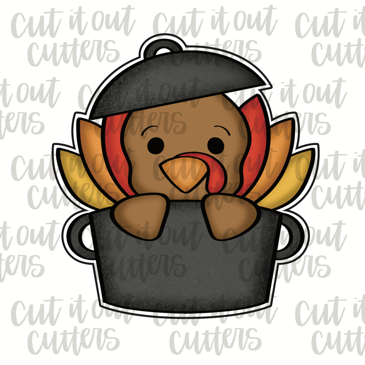 Turkey Cookin' Cookie Cutter – Cut It Out Cutters