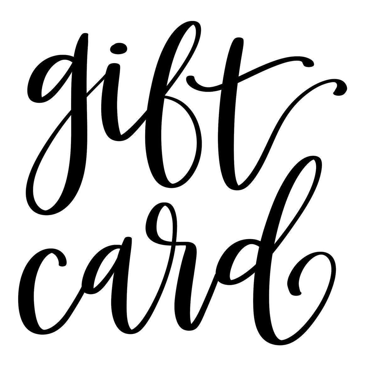 Gift Card – Cut It Out Cutters
