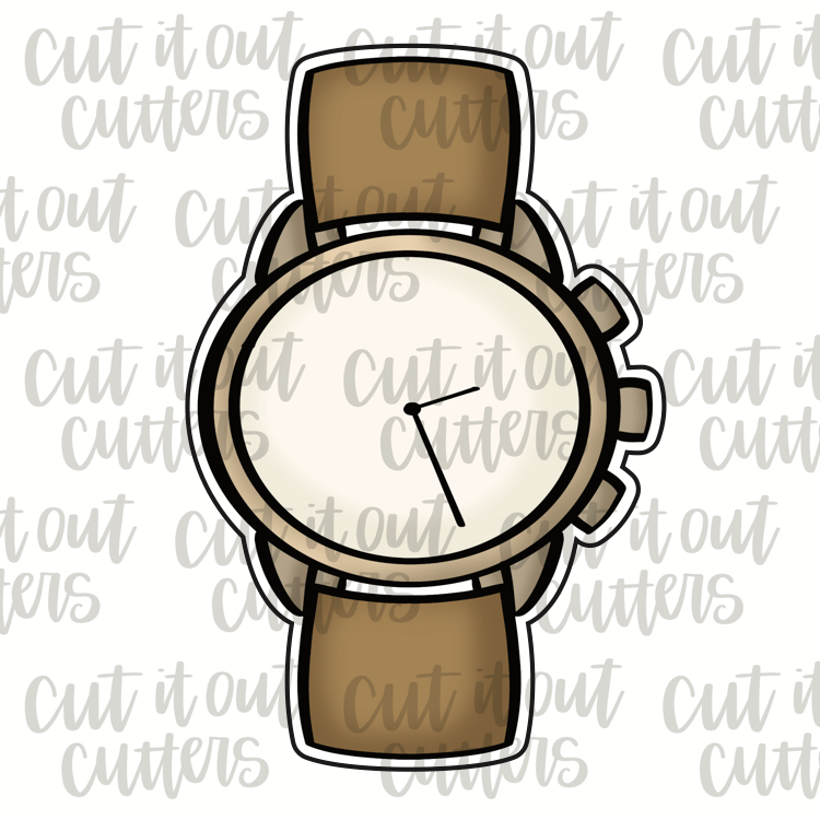 Watch Cookie Cutter – Cut It Out Cutters