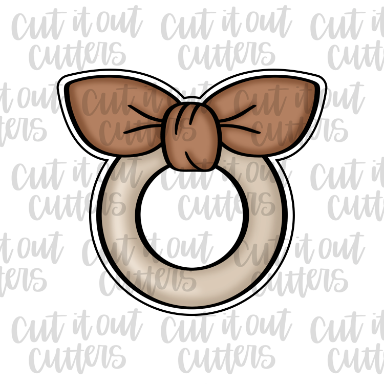 Wooden Teether Cookie Cutter – Cut It Out Cutters