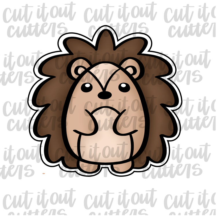Woodland Hedgehog Cookie Cutter – Cut It Out Cutters