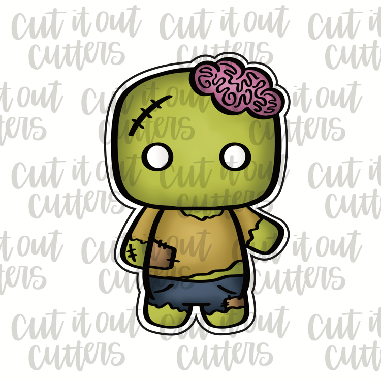 Zombie Cookie Cutter – Cut It Out Cutters
